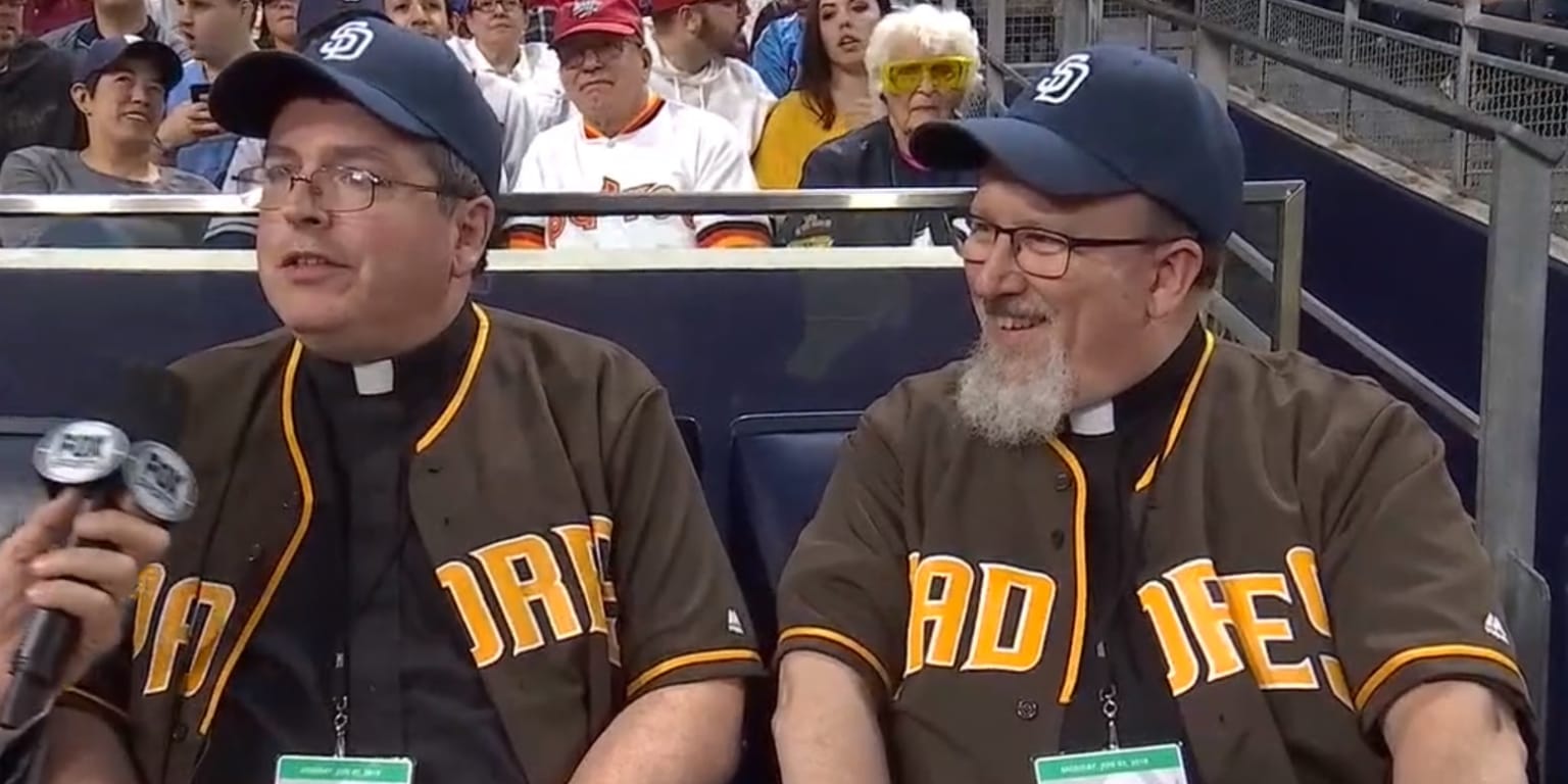 Priests end ballpark tour with Padres game | MLB.com