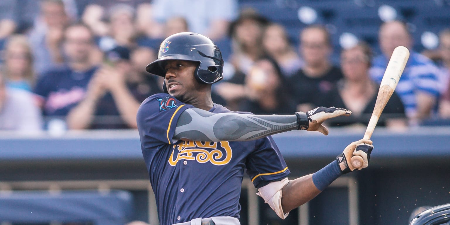 Lewis Brinson working way back to Majors