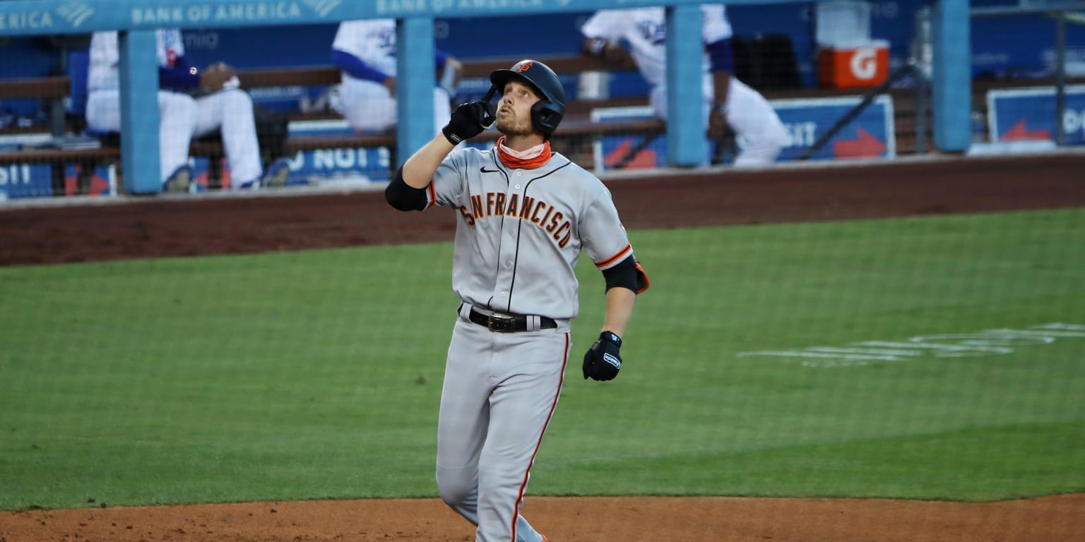 Austin Slater sees success vs. righties