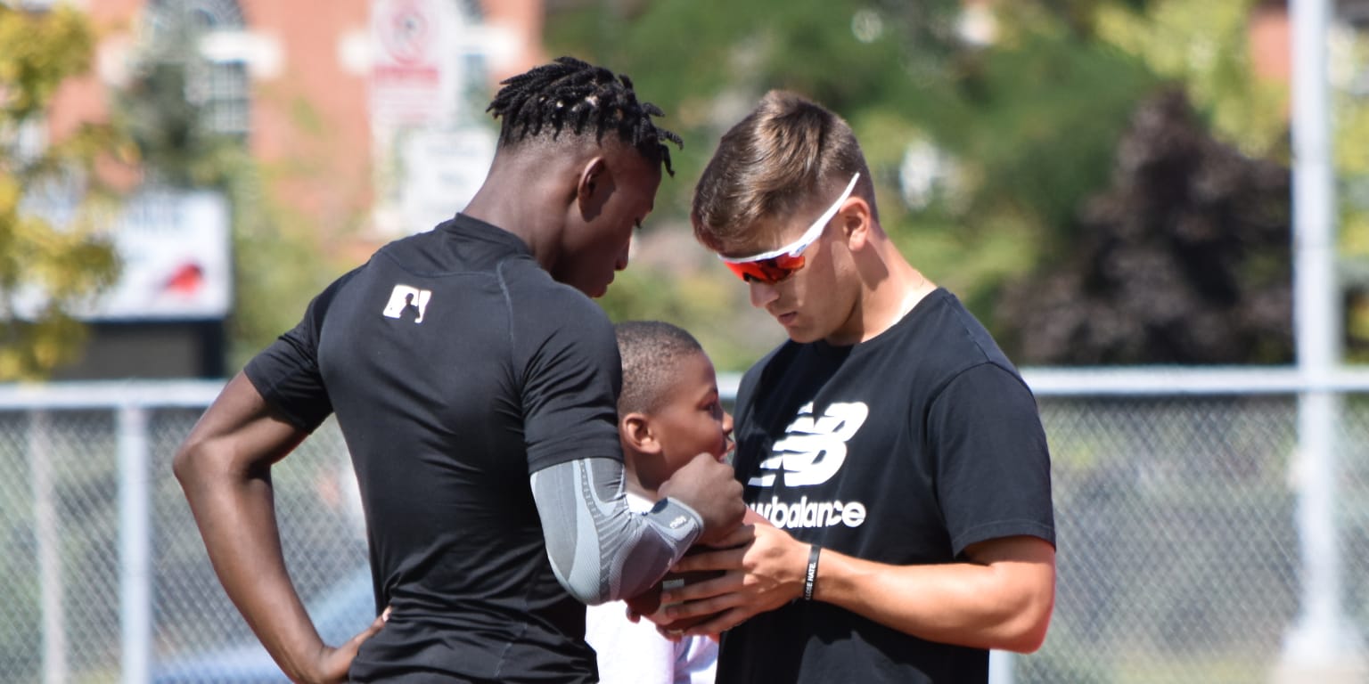 Dasan Brown David Calabrese top prospects train together