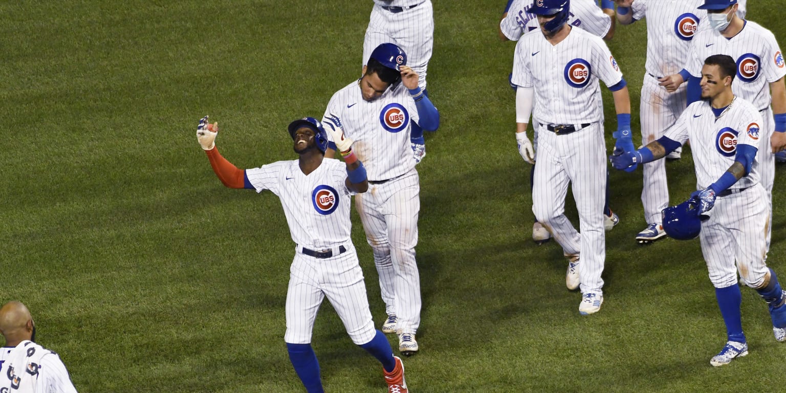 Cubs beat Indians on walk-off hit by pitch