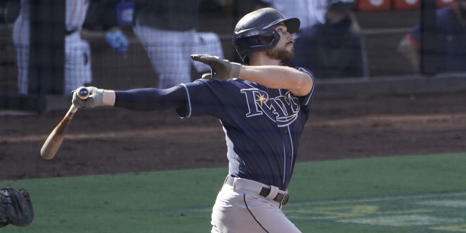 Brandon Lowe 2020 postseason hitting struggles