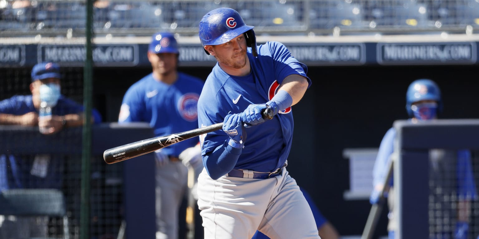 P.J. Higgins could win Cubs' backup catcher job