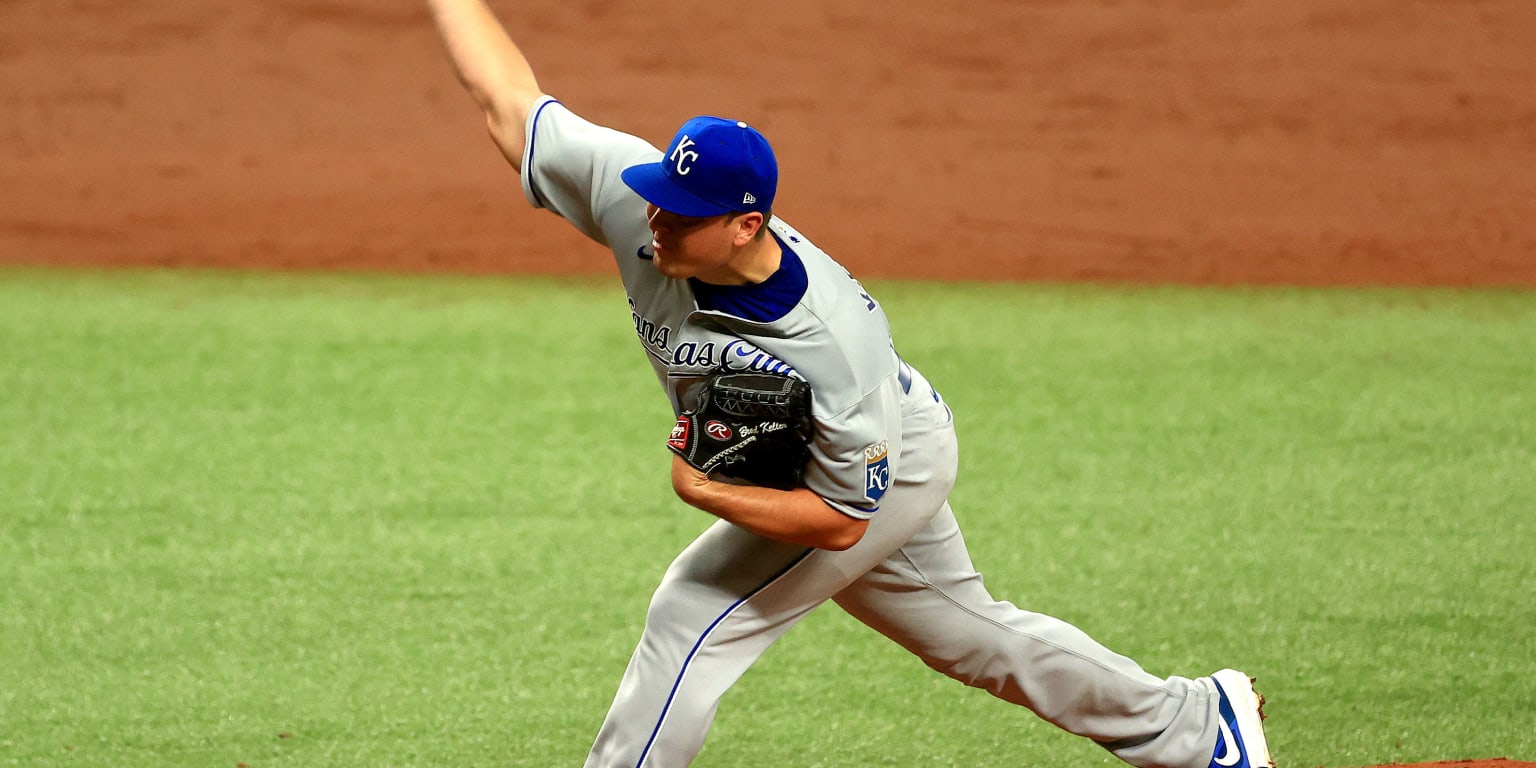 Brad Keller 7 strong innings for Royals