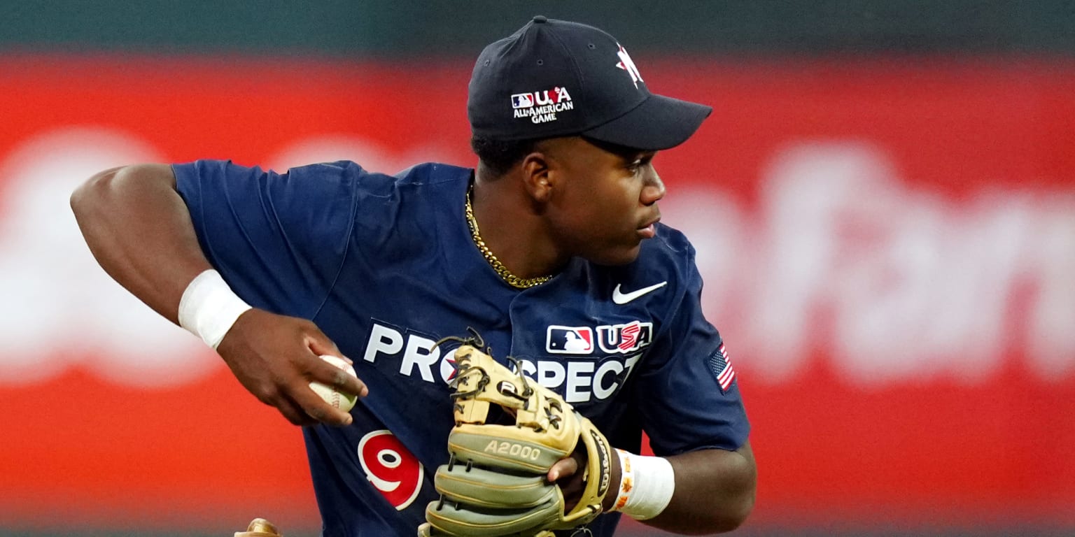 Draft prospect Termarr Johnson at PDP League