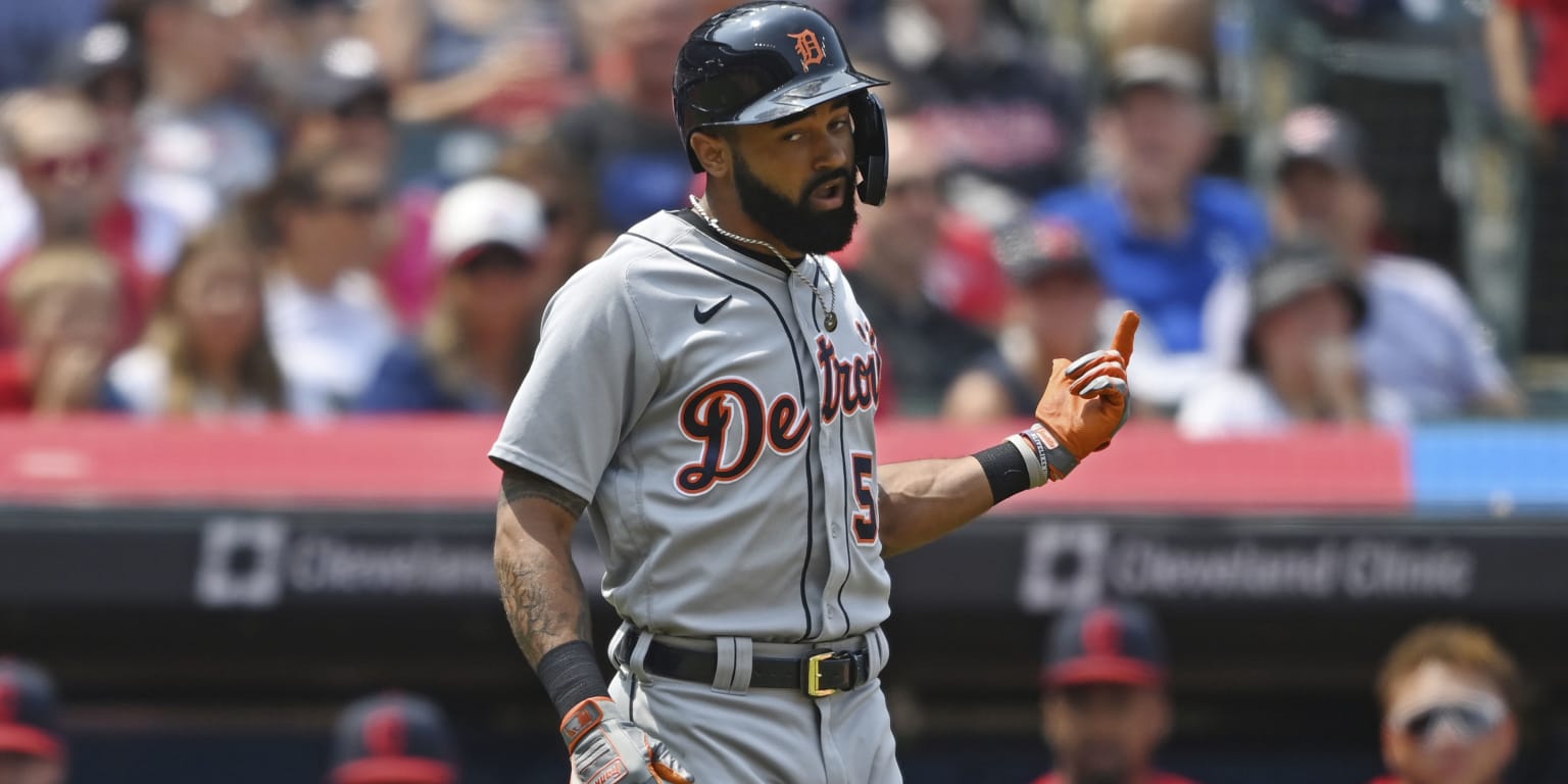 Tigers fall to Indians after Derek Hill's first MLB home run