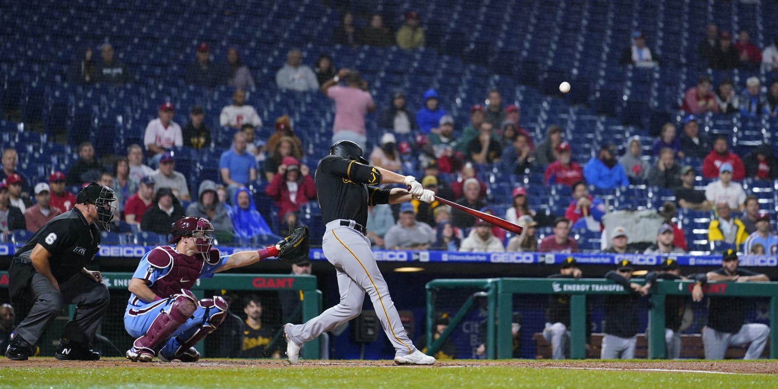 Connor Overton scores two on first career hit in Pirates loss