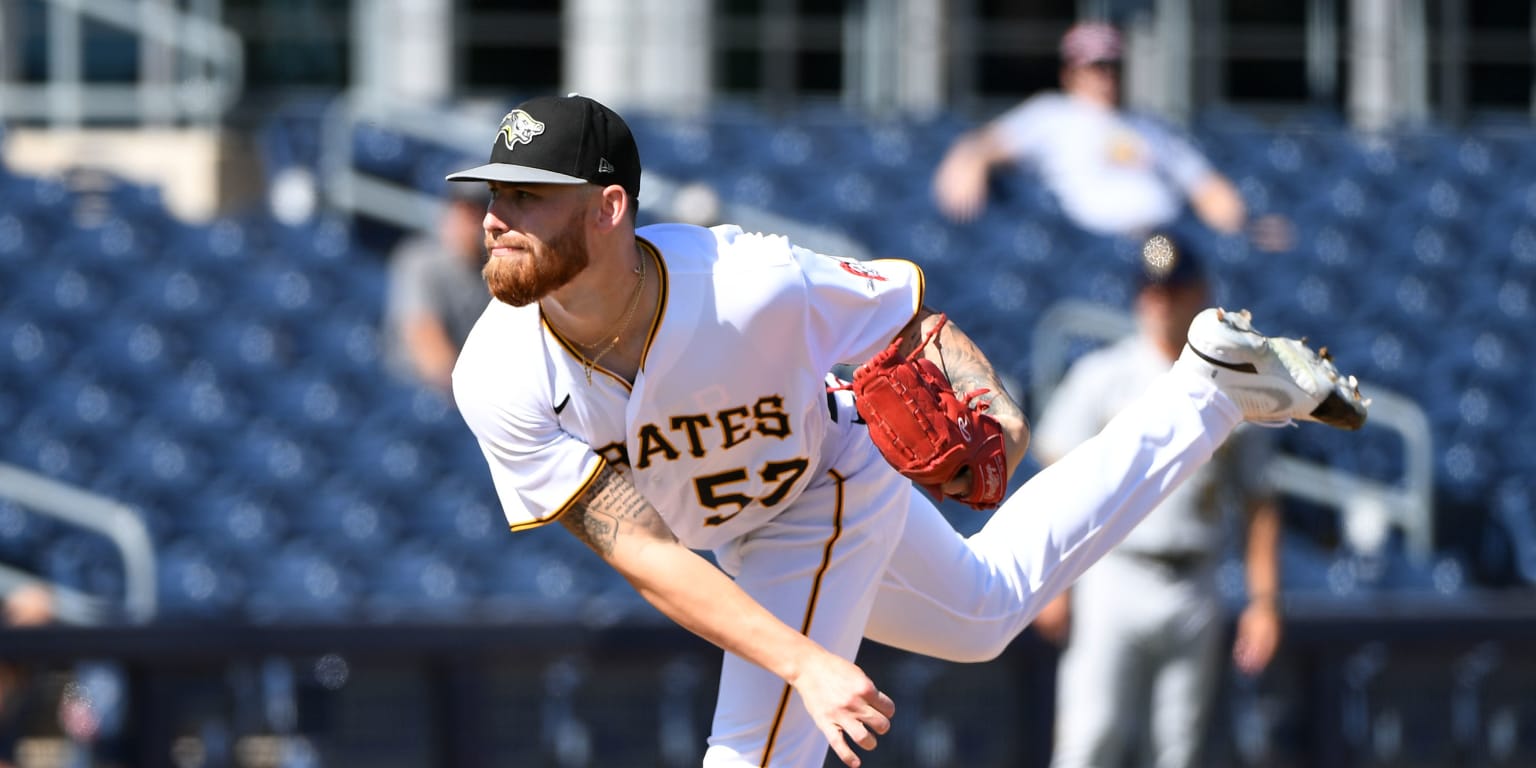 Pirates Michael Burrows tosses gem in final AFL start