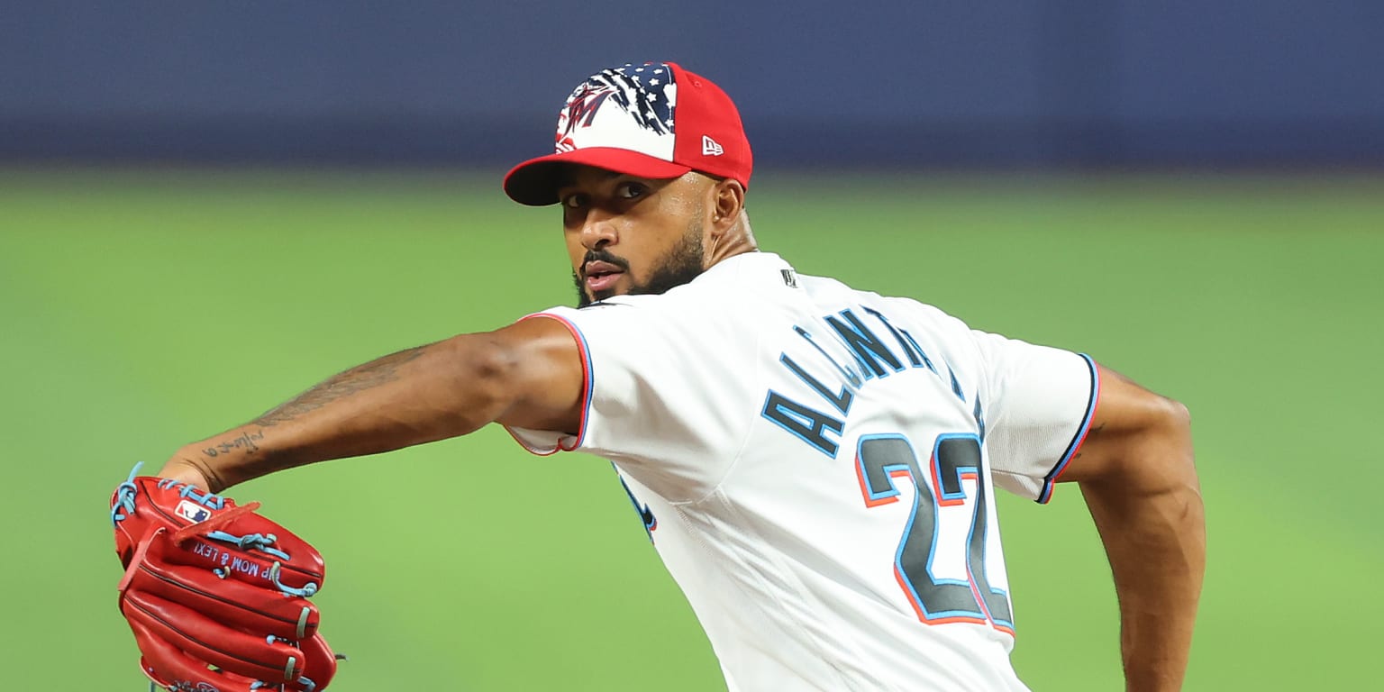 Sandy Alcantara on historic innings pitched pace