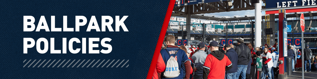 Ballpark Policies | Cleveland Guardians