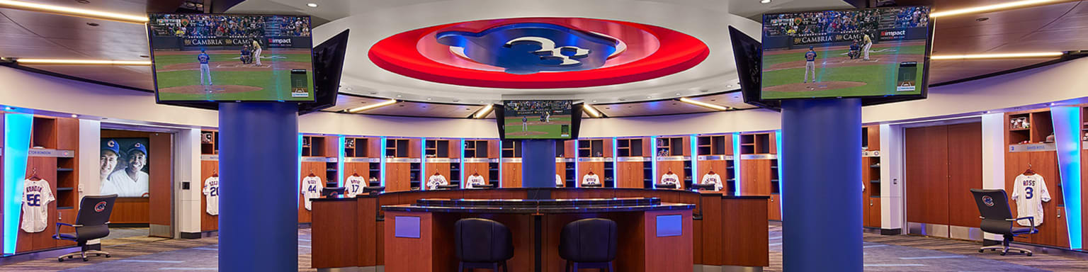 Clubhouse Enhancements | Wrigley Field 1060 Project | Chicago Cubs