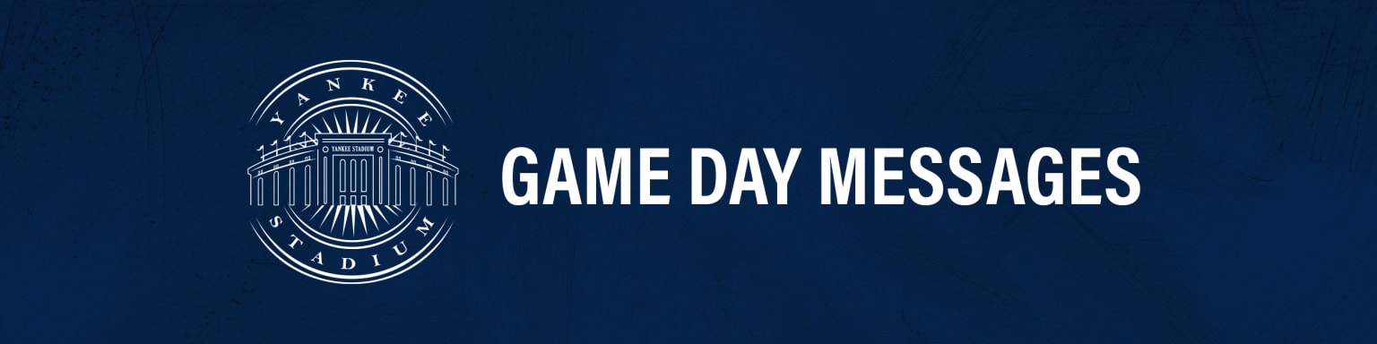 Yankee Stadium Scoreboard Messages | New York Yankees