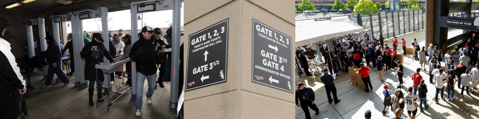 Rate Field Entry Gates | Chicago White Sox