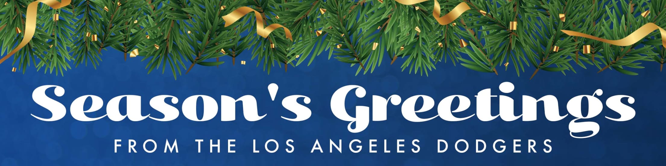 Season's Greetings from the Dodgers | Los Angeles Dodgers