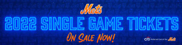 Mets Single Game Tickets | New York Mets