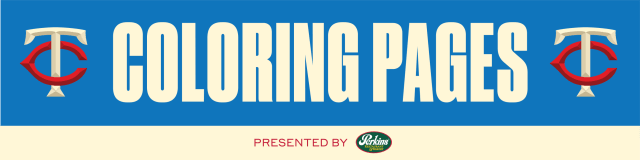 Kids Coloring Pages | Minnesota Twins