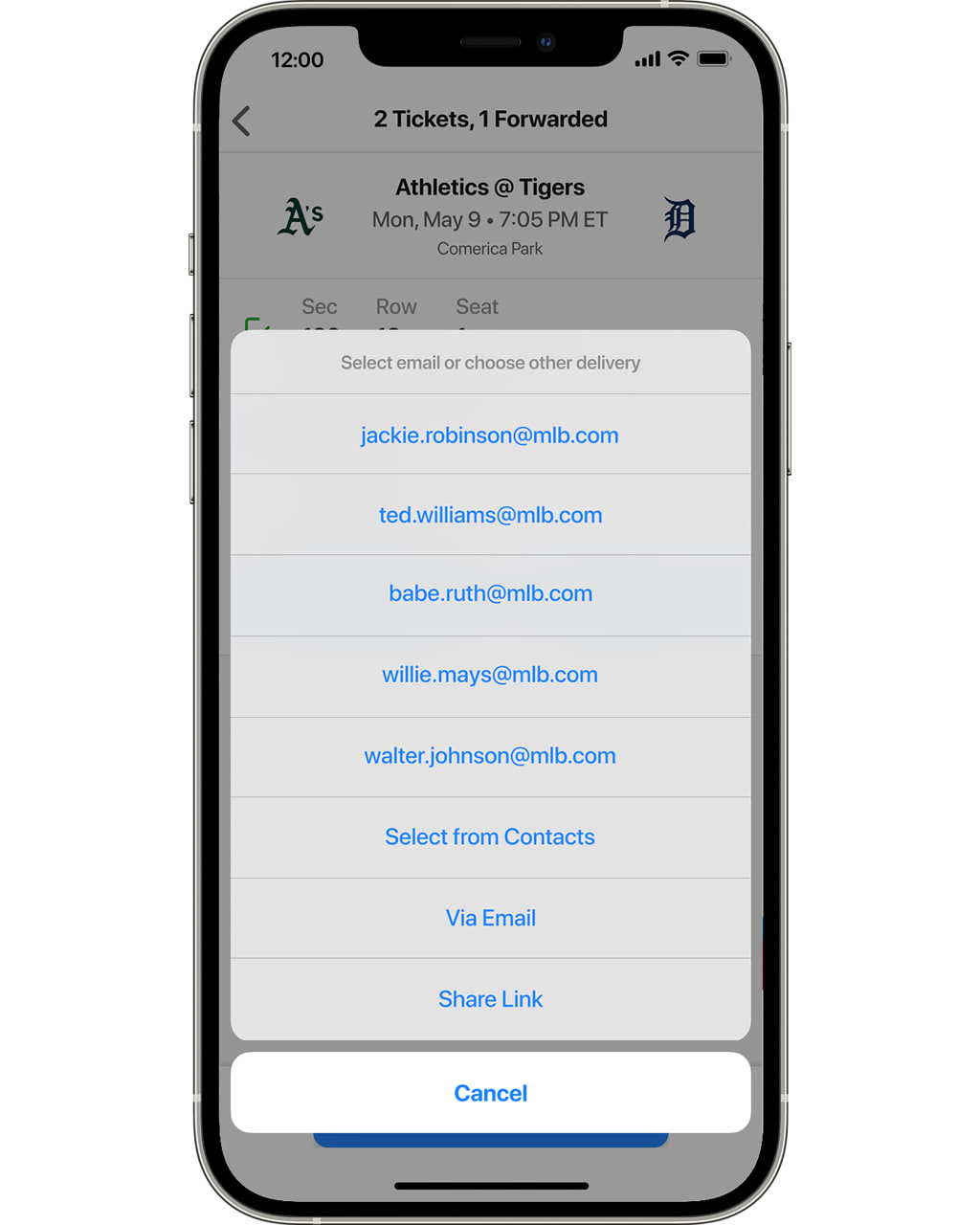 MLB Ballpark app | Detroit Tigers