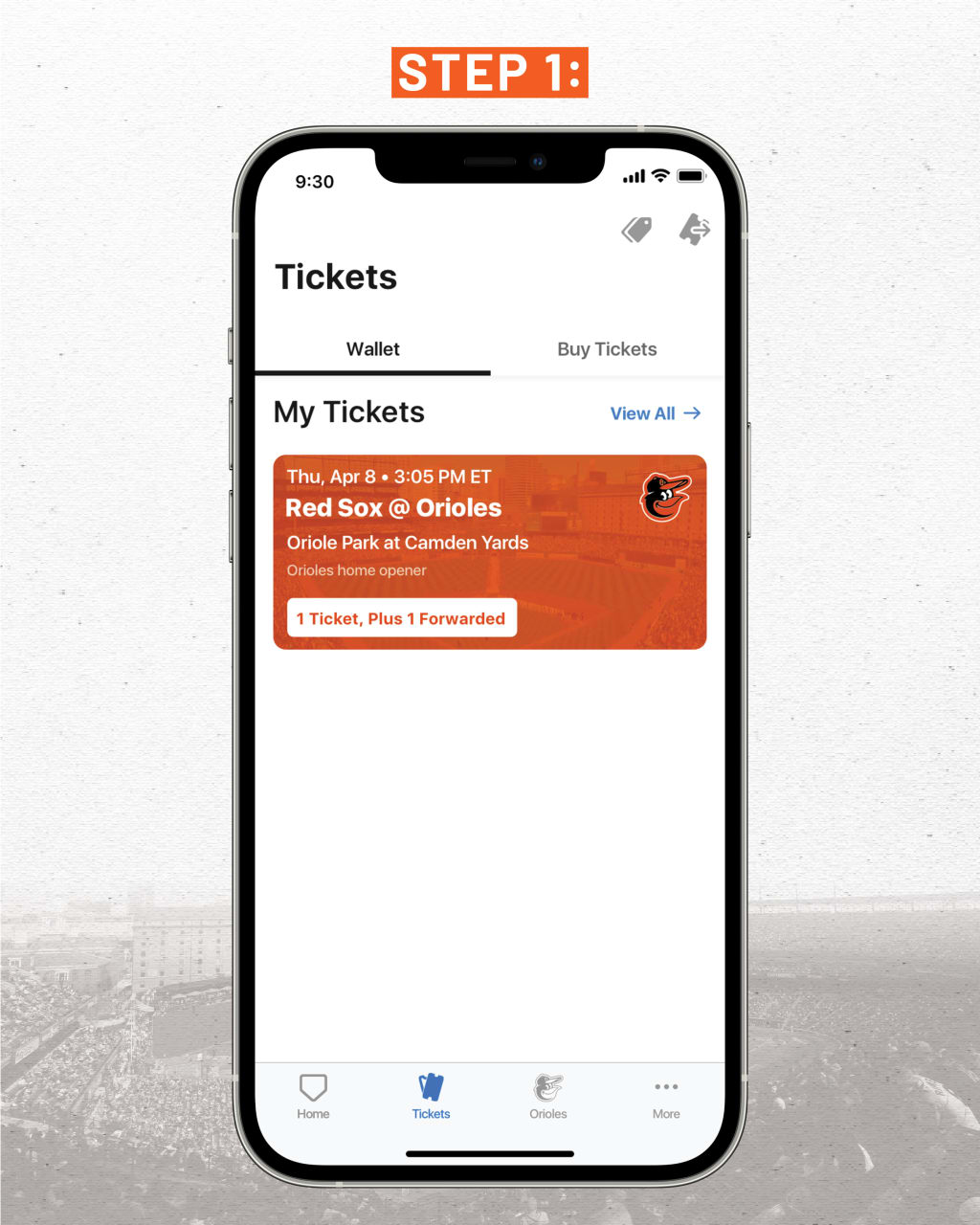 Digital Ticketing | Mobile | Tickets | Baltimore Orioles