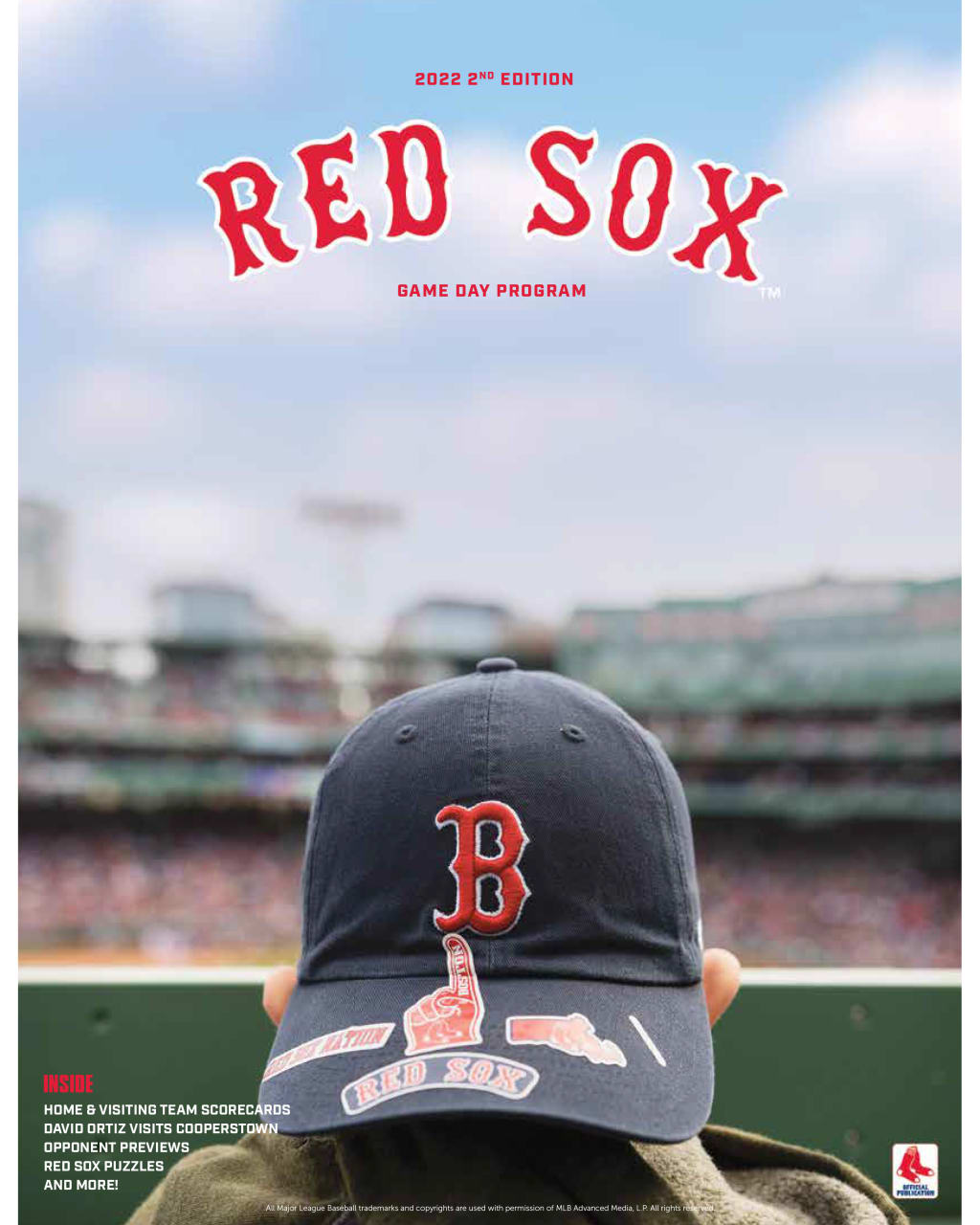 Red Sox Game Day Program | Boston Red Sox