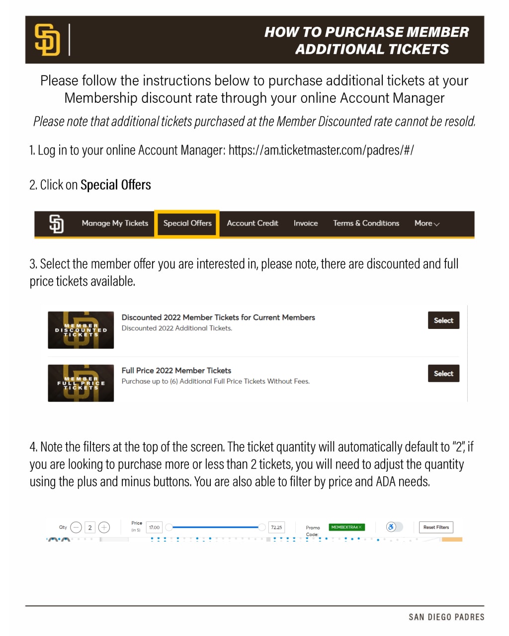 Digital Ticketing Guide | San Diego Padres