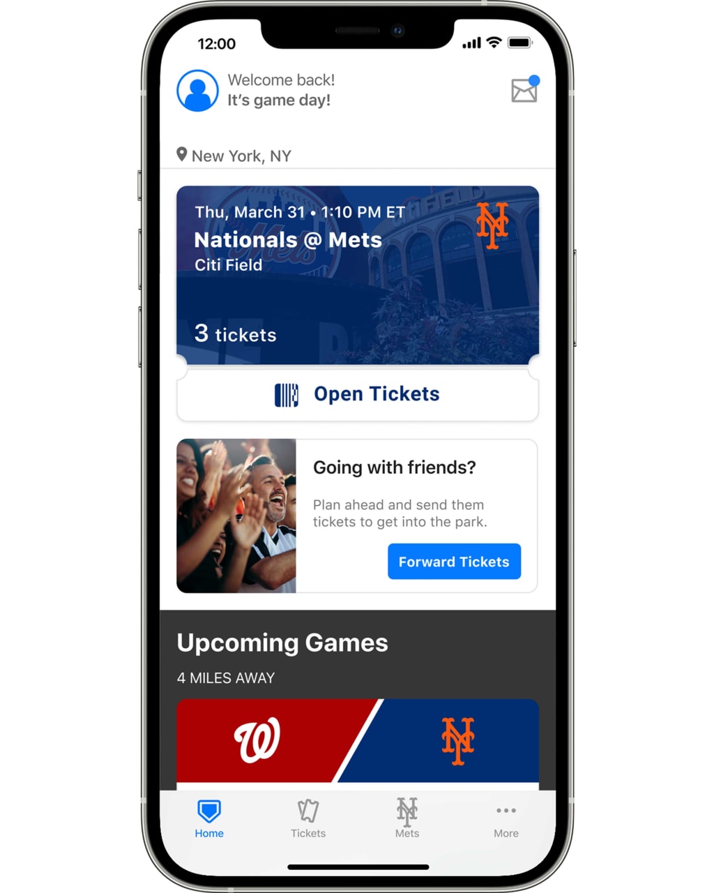 MLB Ballpark app | New York Mets