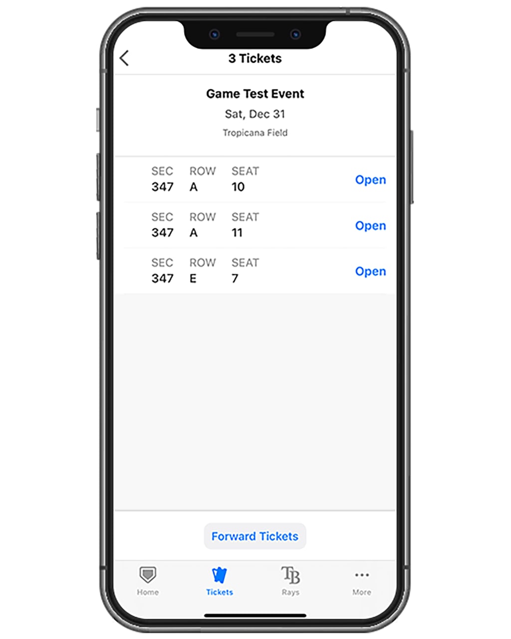 Mobile Ticketing | Tampa Bay Rays