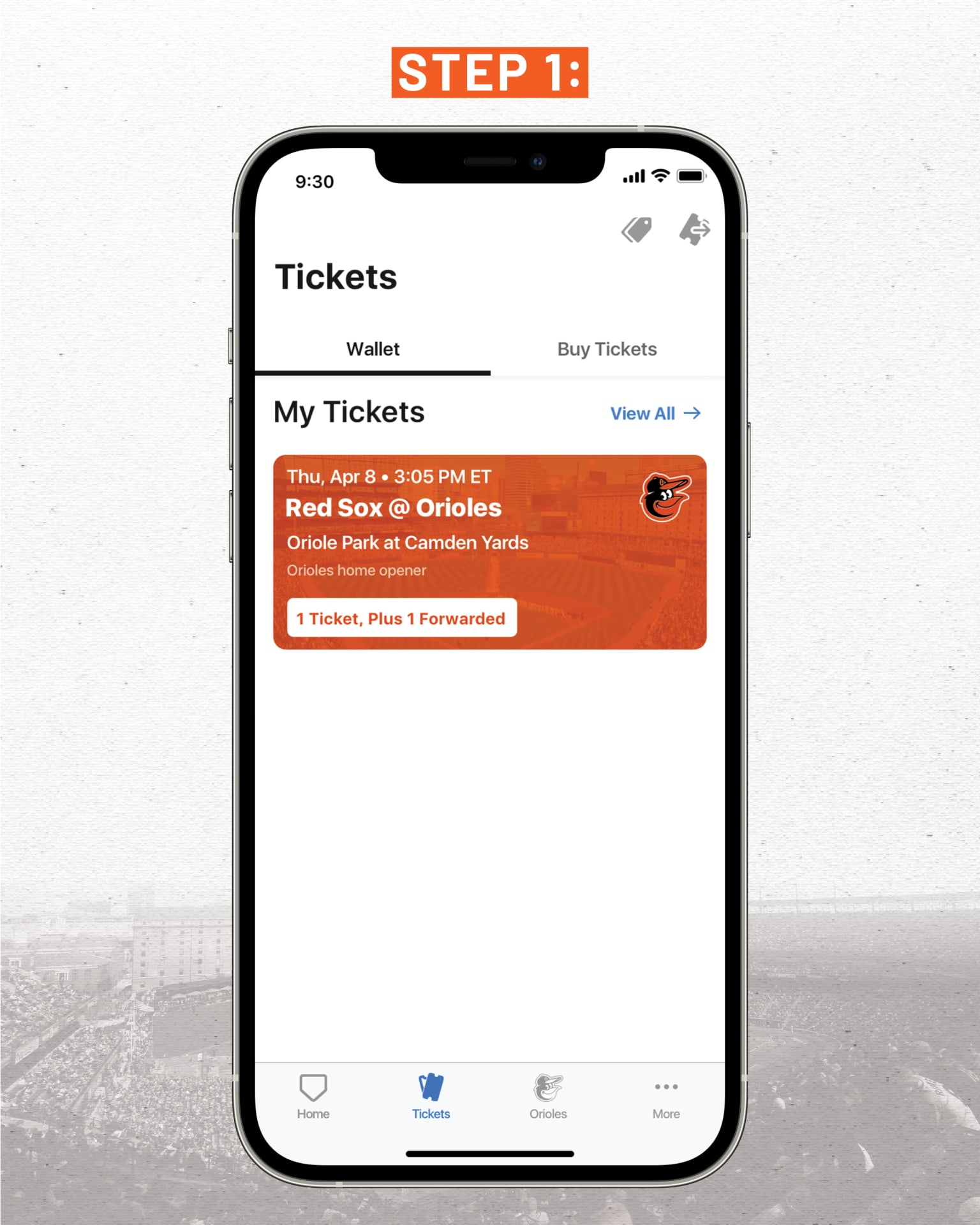 Digital Ticketing | Mobile | Tickets | Baltimore Orioles