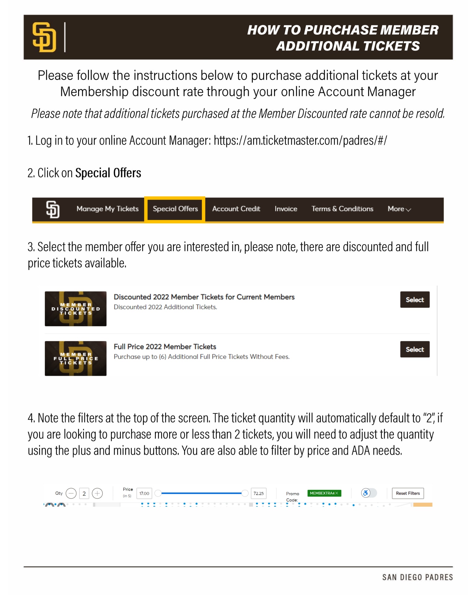 Digital Ticketing Guide | San Diego Padres