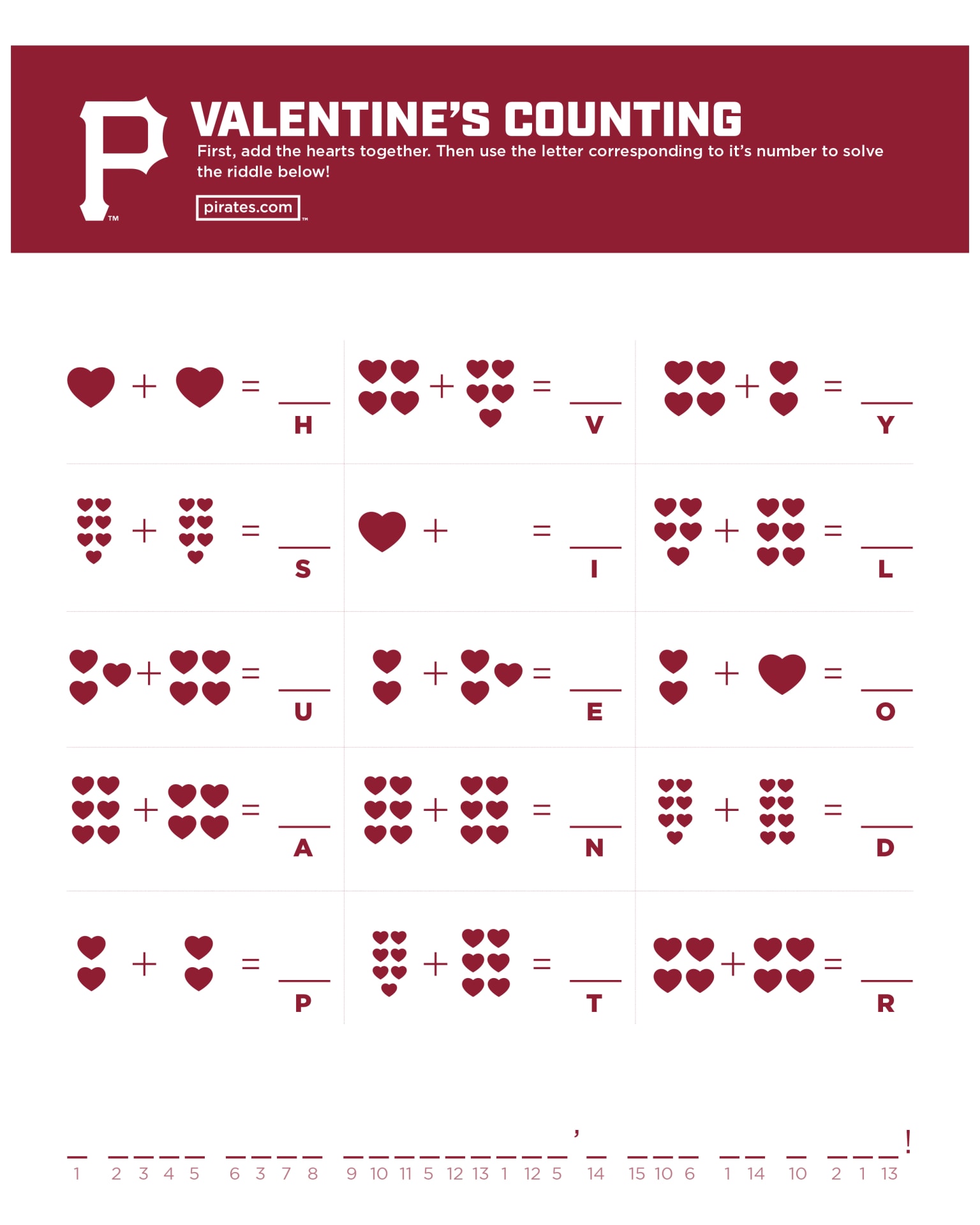 Activities | Pittsburgh Pirates