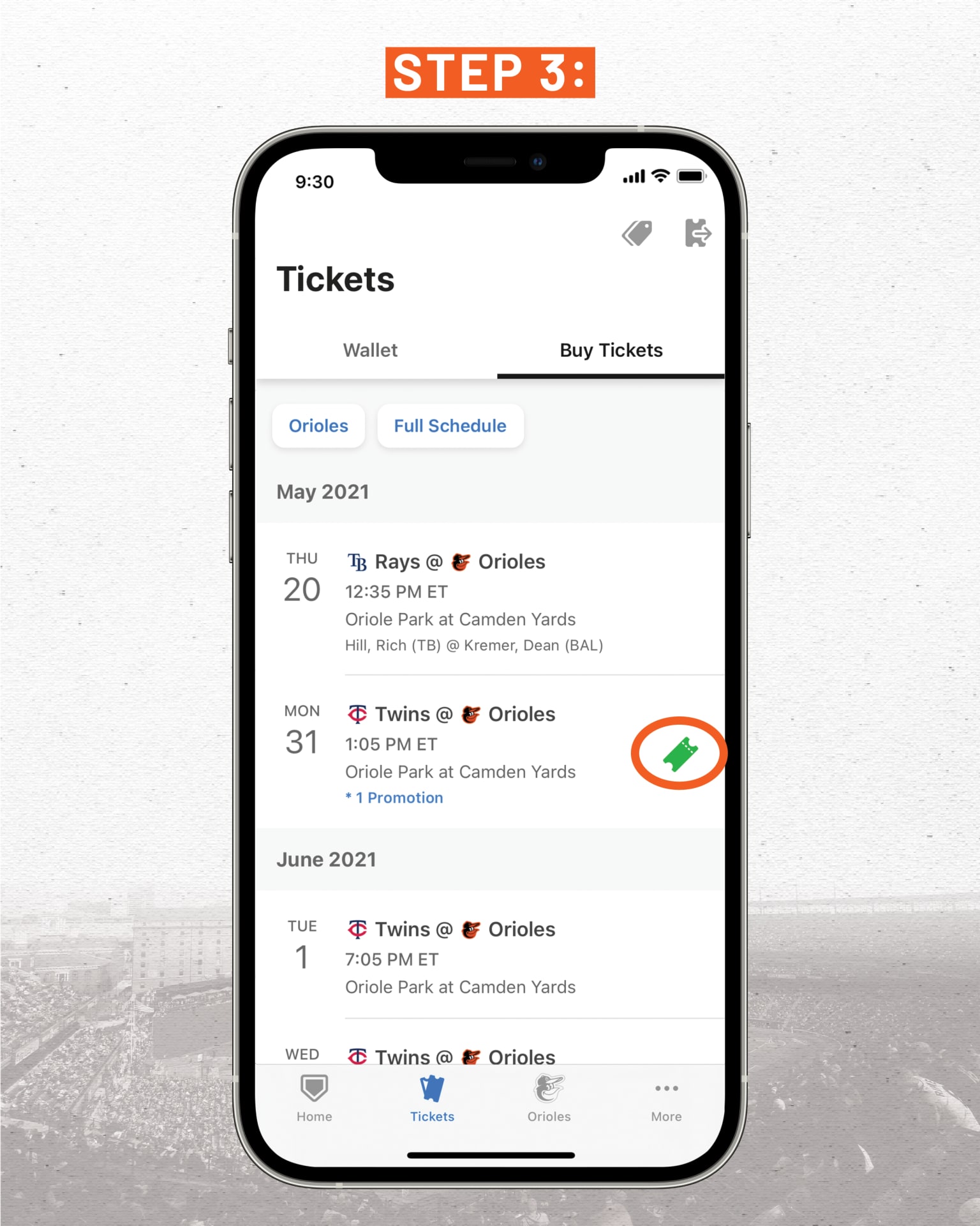 Digital Ticketing | Mobile | Tickets | Baltimore Orioles