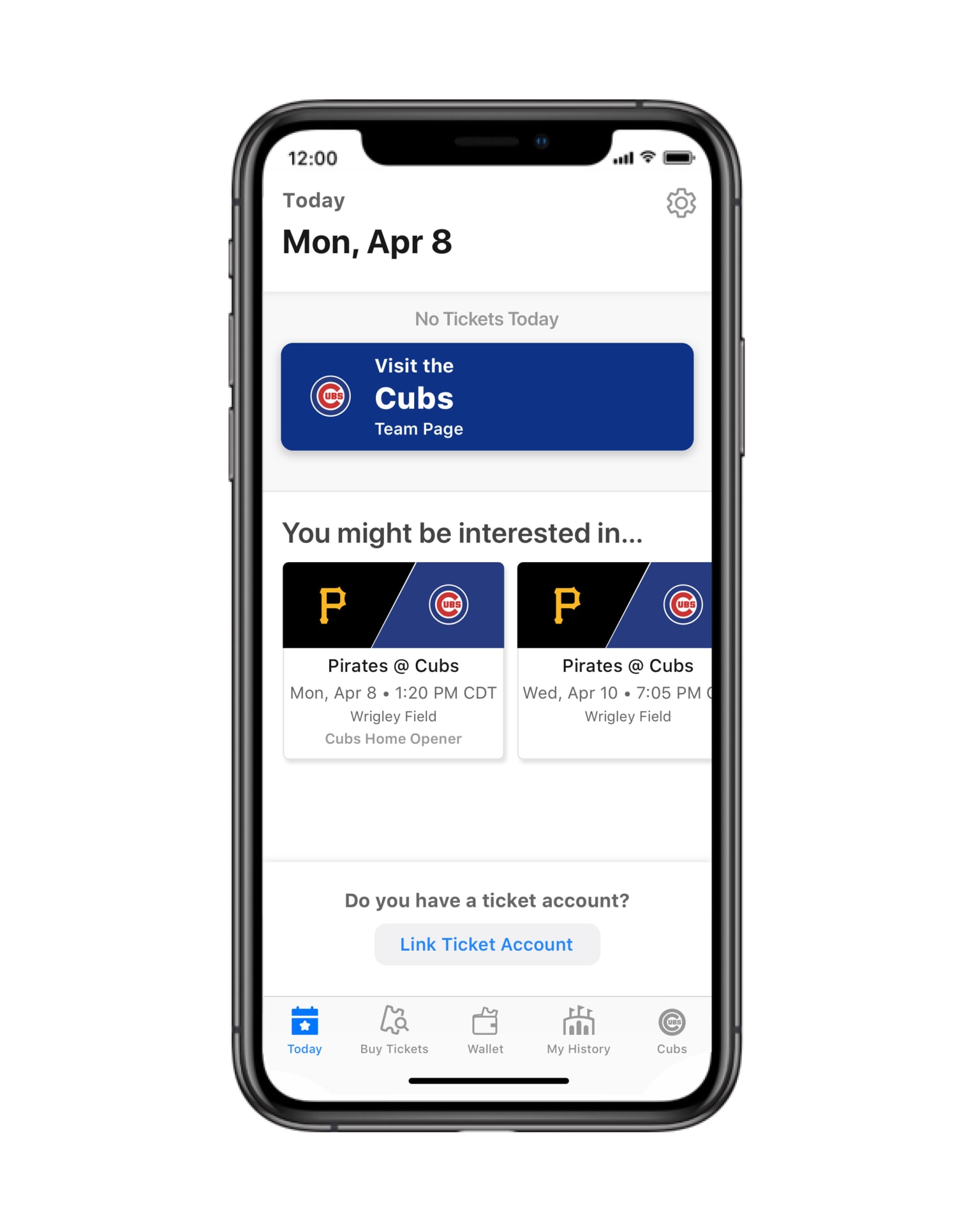 MLB Ballpark app | Chicago Cubs