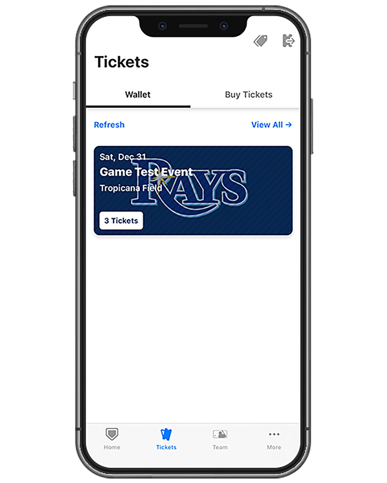 Mobile Ticketing | Tampa Bay Rays