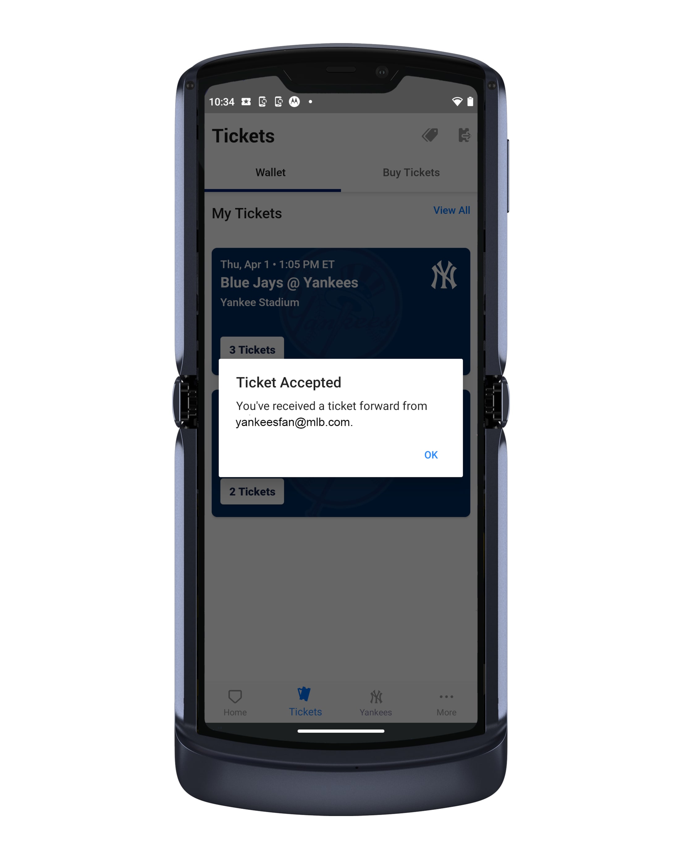 How to Access Your Mobile Tickets | New York Yankees