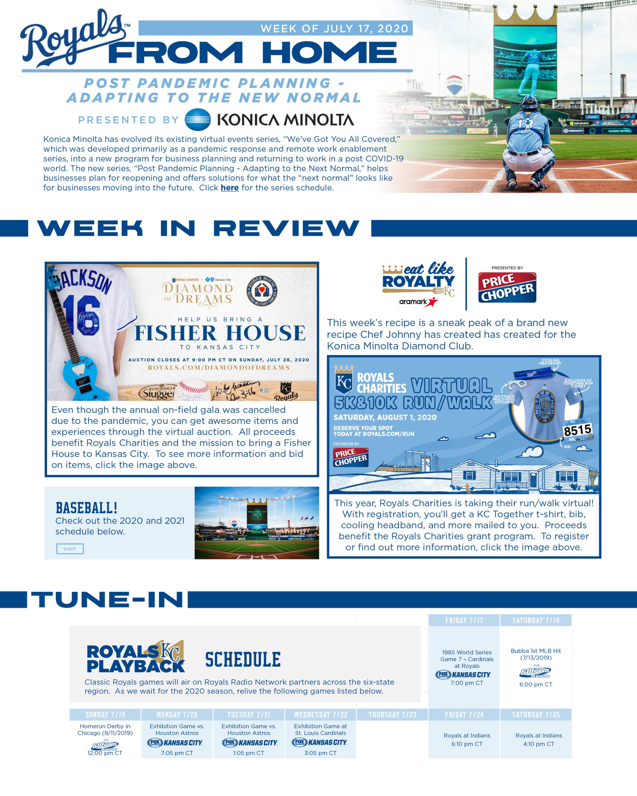 Royals From Home Newsletters | Kansas City Royals