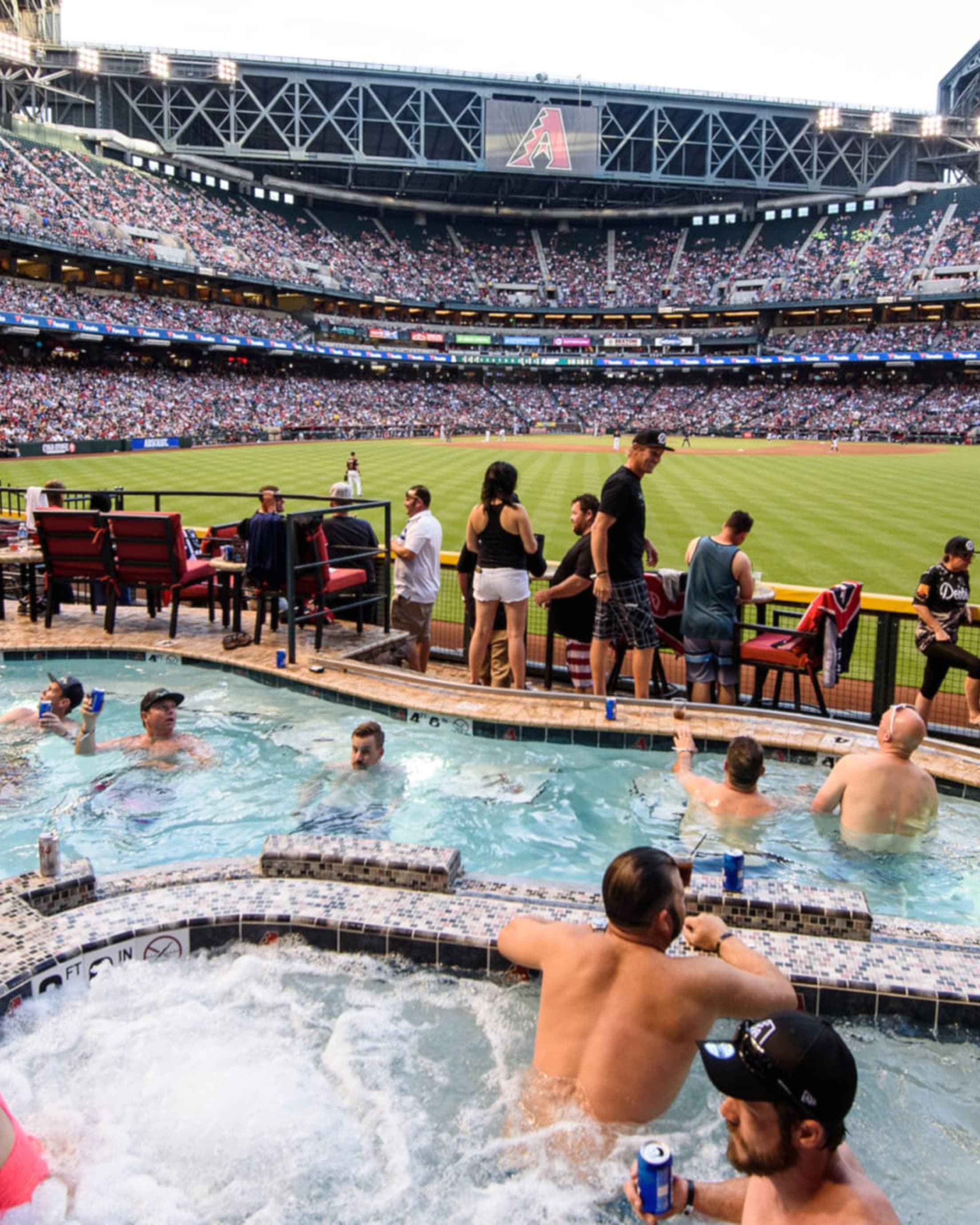 Pool | Chase Field Event Spaces | Arizona Diamondbacks