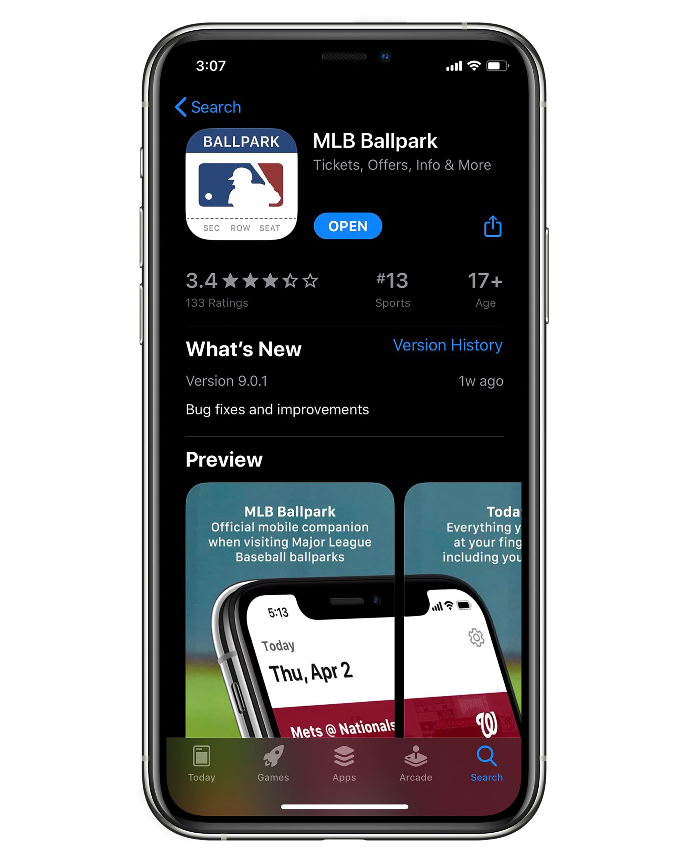 MLB Ballpark app | Arizona Diamondbacks