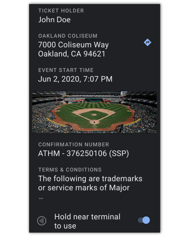My A's Tickets: How to Use Digital Tickets | Oakland Athletics