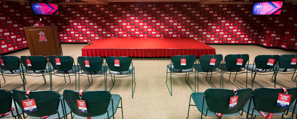 Press Conference Room | Angel Stadium | Event Venues | Los Angeles Angels