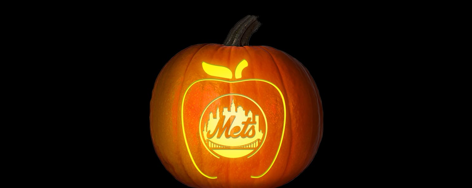 Mets Pumpkin Stencils | New York Mets