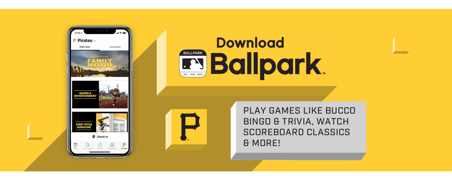 MLB Ballpark app | Pittsburgh Pirates