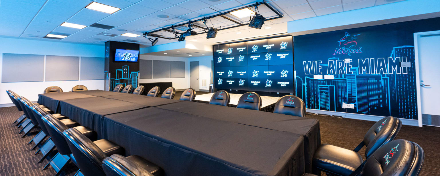 Press Conference Room | Miami Marlins