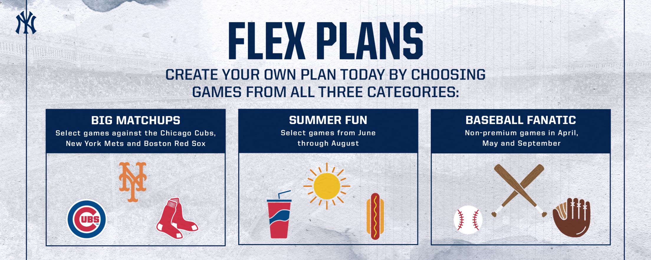 Yankees Flex Plans | New York Yankees