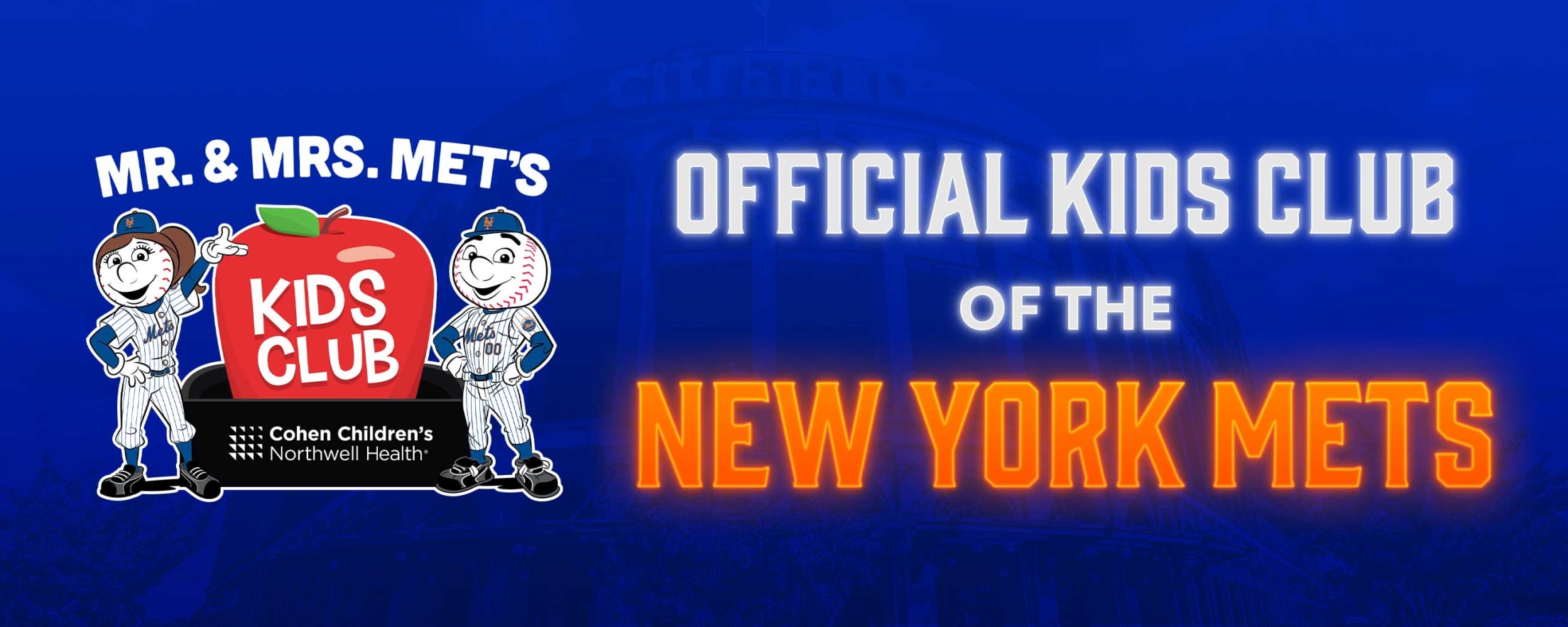 Mr. and Mrs. Met's Kids Club | New York Mets