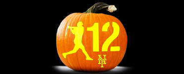 Mets Pumpkin Stencils | New York Mets