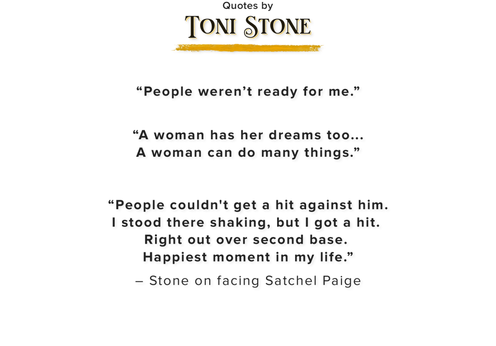Toni Stone | MLB.com