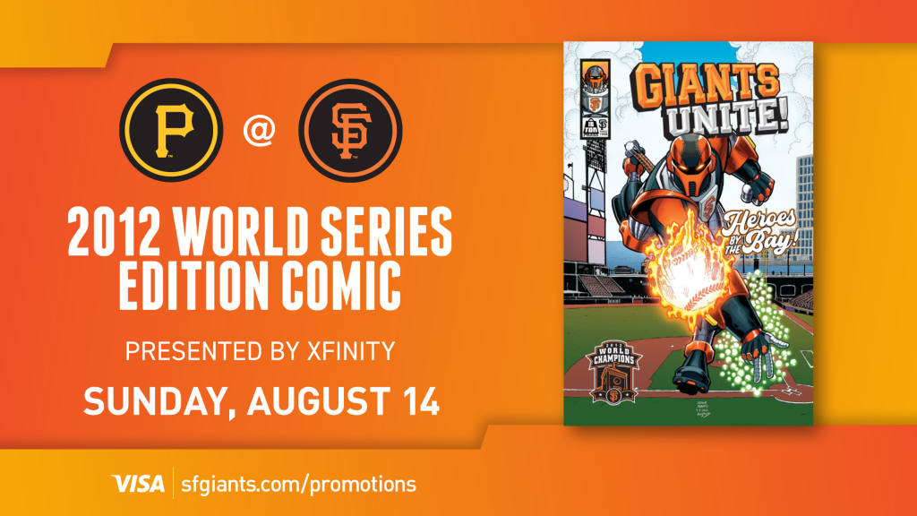 2012 World Series Reunion at Oracle Park, Saturday, August 13 | San ...