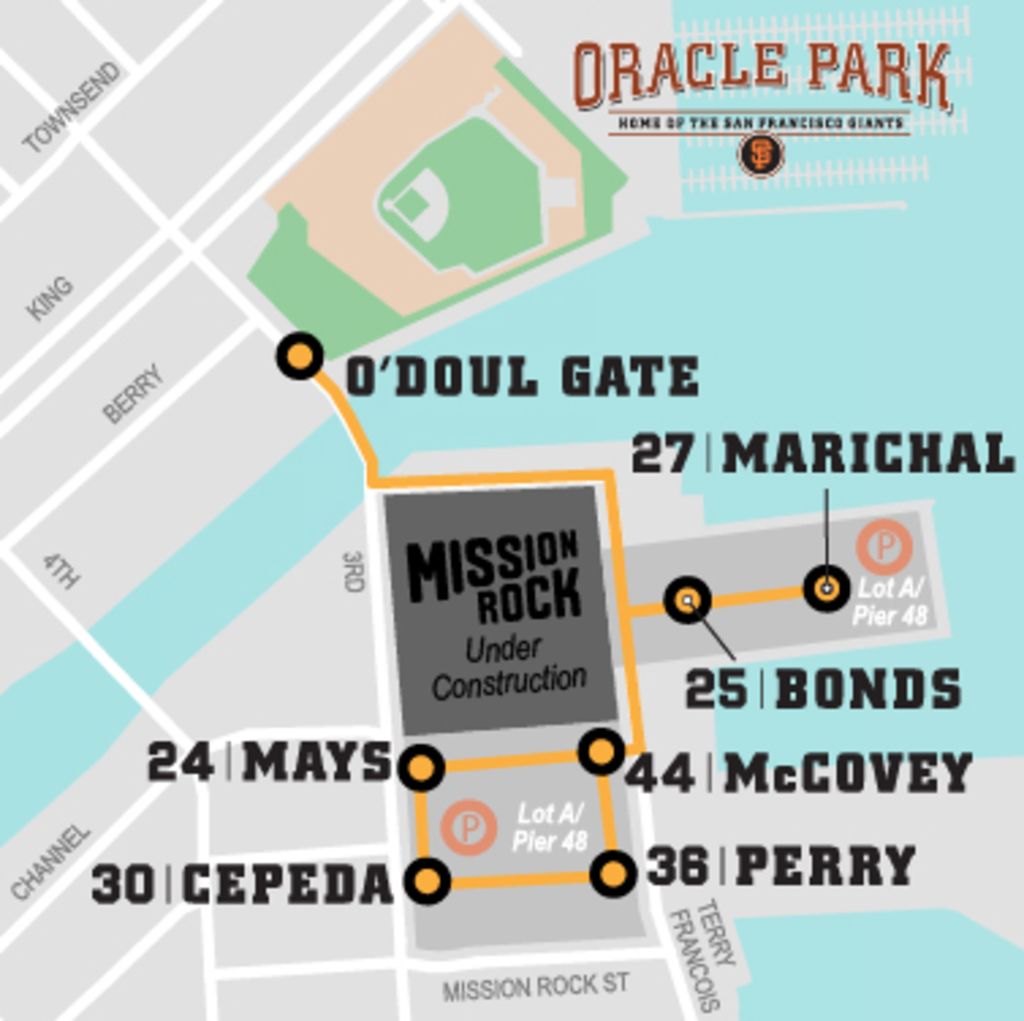 Getting to Oracle Park | Driving and Parking | San Francisco Giants