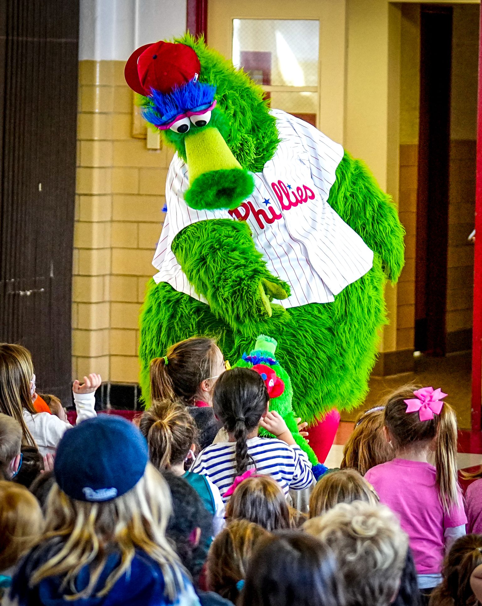Top School in Phanatic About Reading Gets Surprise Visit | Philadelphia ...