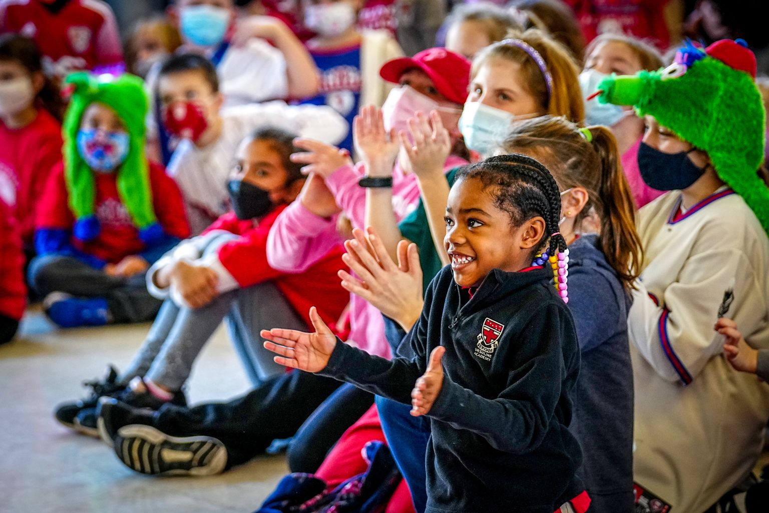 Top School in Phanatic About Reading Gets Surprise Visit | Philadelphia ...