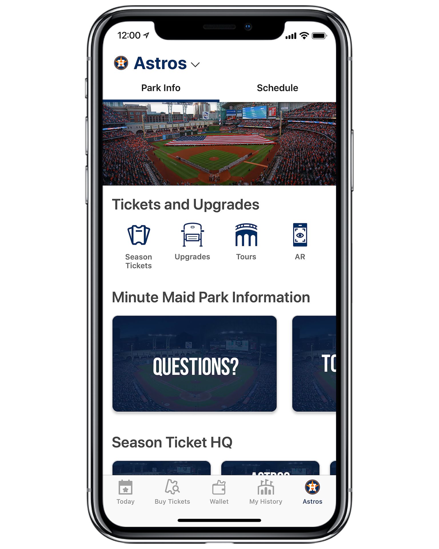 Mobile Ticketing | Download | Houston Astros
